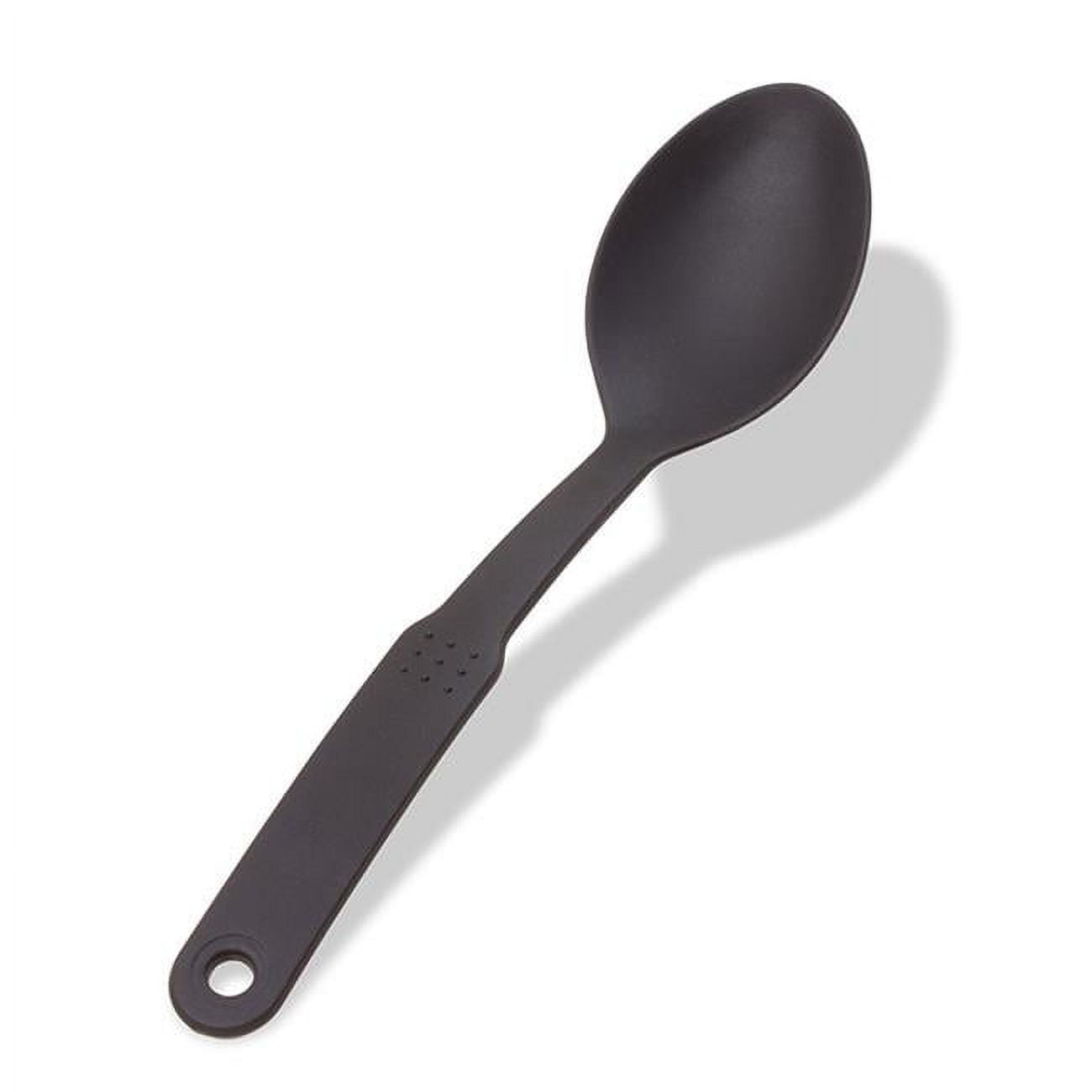 Crestware Solid Serving Spoon,Black,12 in. L NY8 - Walmart.com