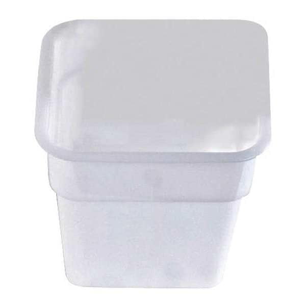 Crestware Square Container,12 in L,White SQW12 - Walmart.com