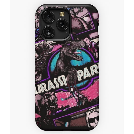 Cretaceous Park Dinosaur Fan Art G1036 Phone Case for iPhone17 16 15 14 ...