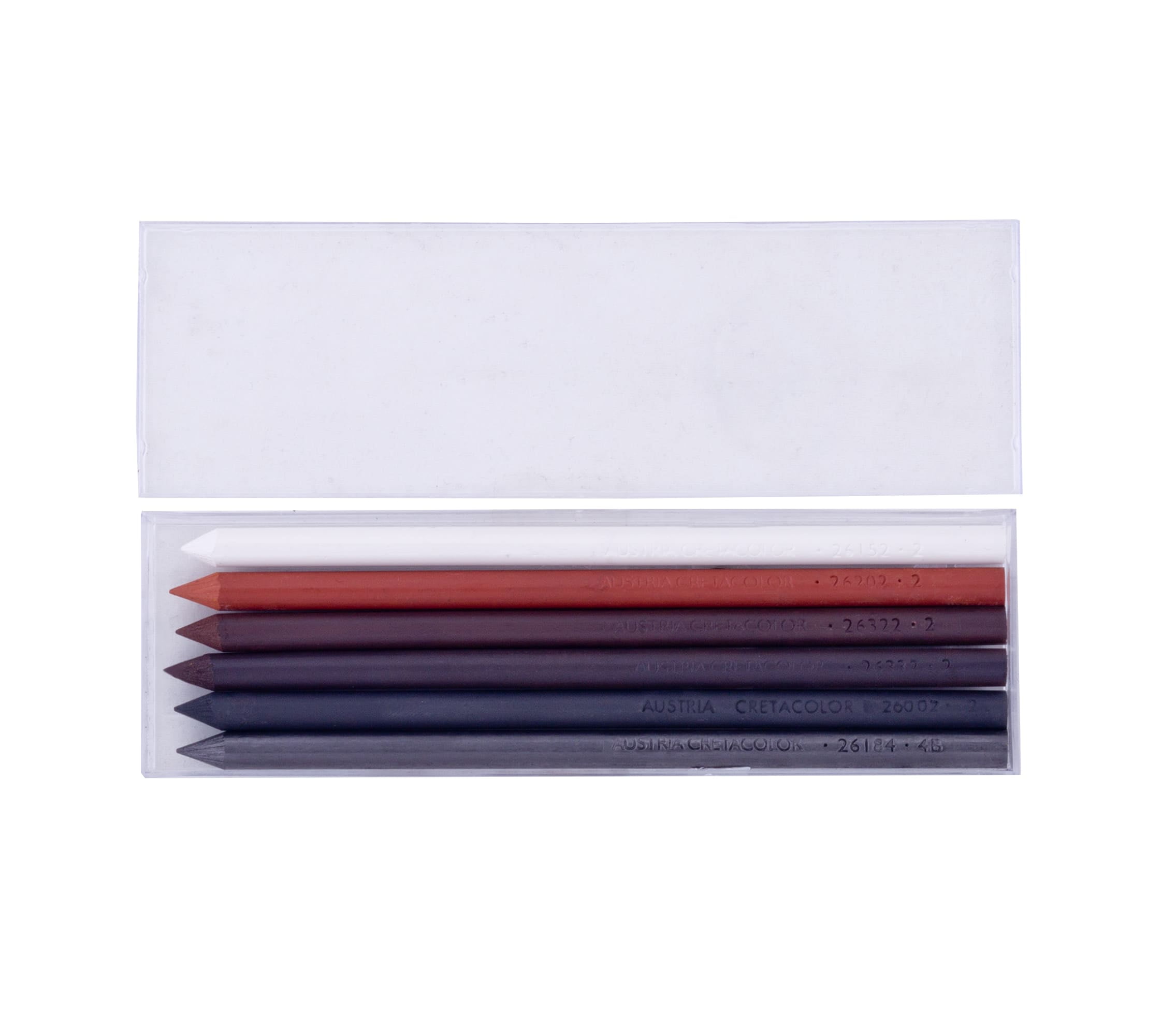 Cretacolor Graphite Lead Set, 6-Colors - Walmart.com