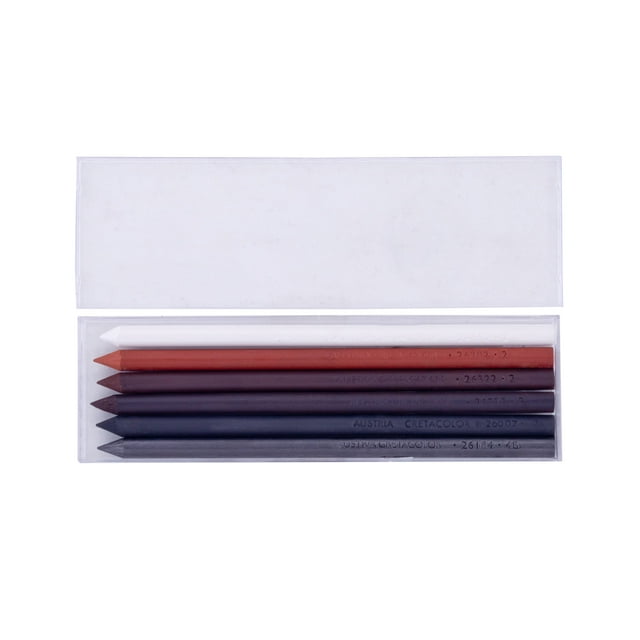 Cretacolor Graphite Lead Set, 6-Colors - Walmart.com