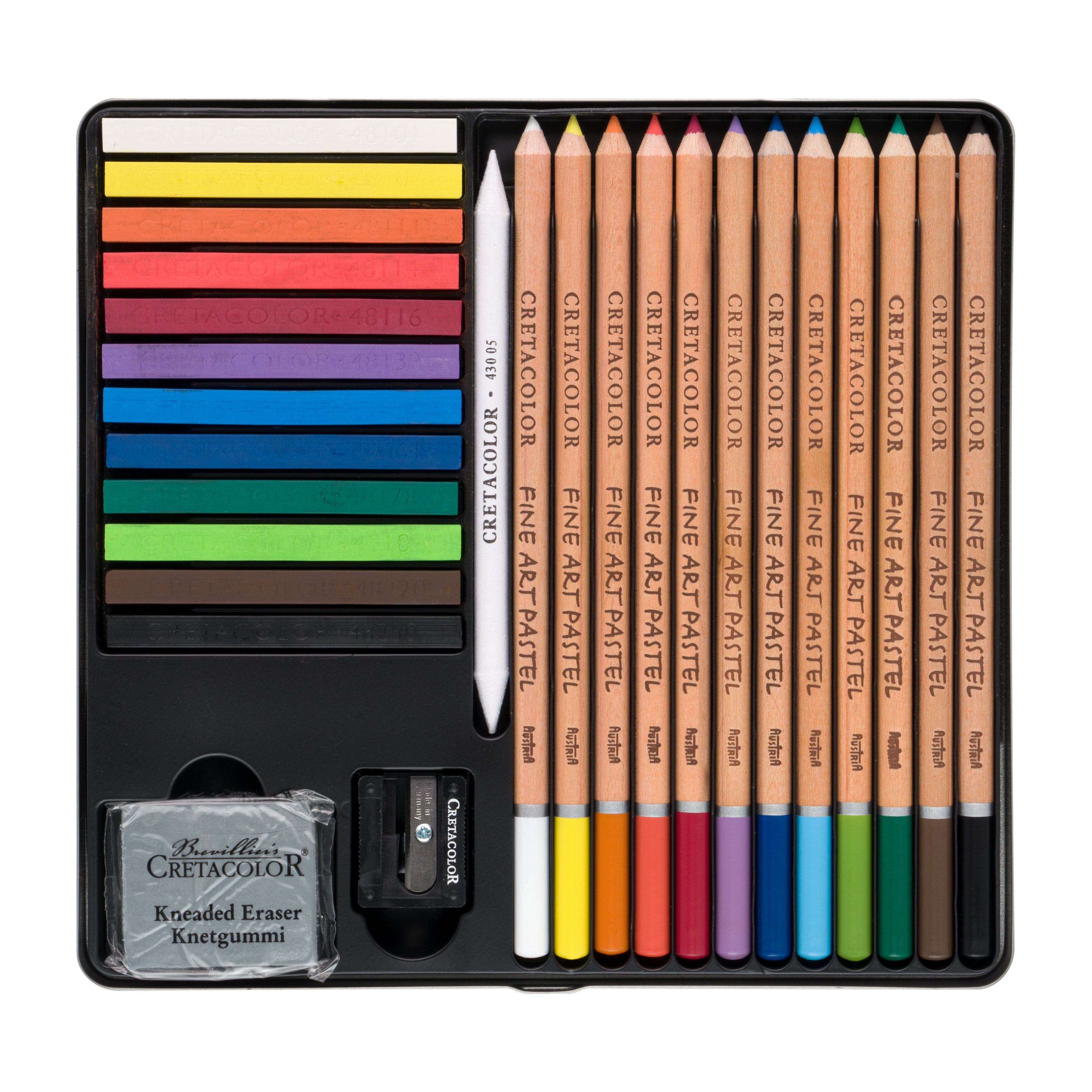 Cretacolor The Pastel Basic Box Pastel Drawing 27-Piece Set - Walmart.com