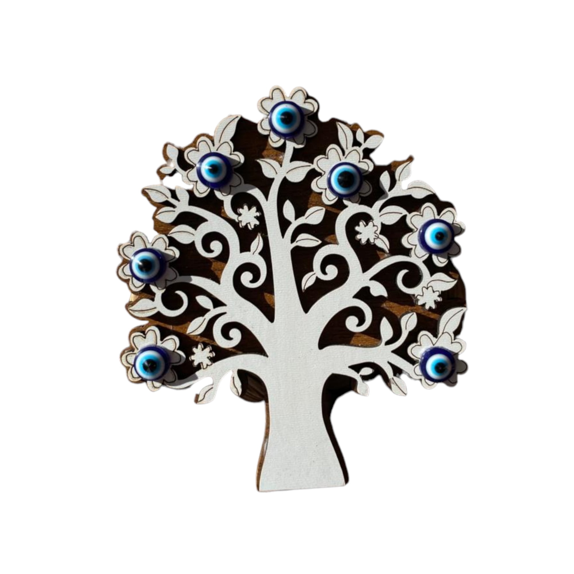Crete Artisan Design Hand Themed Wooden Magnet the Life of Tree ...
