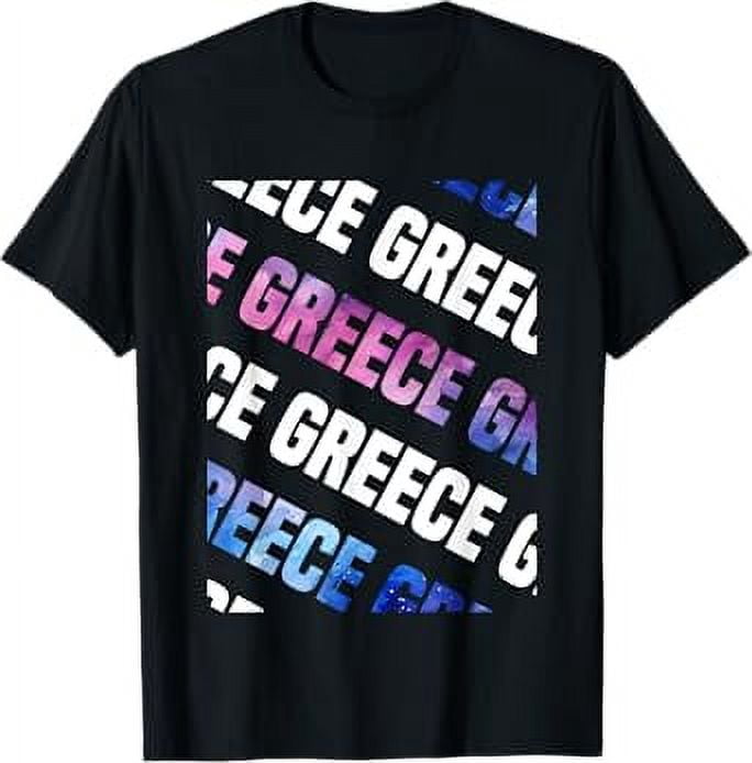 Crete Greece City Skyline Silhouette Outline Sketch T-Shirt - Walmart.com