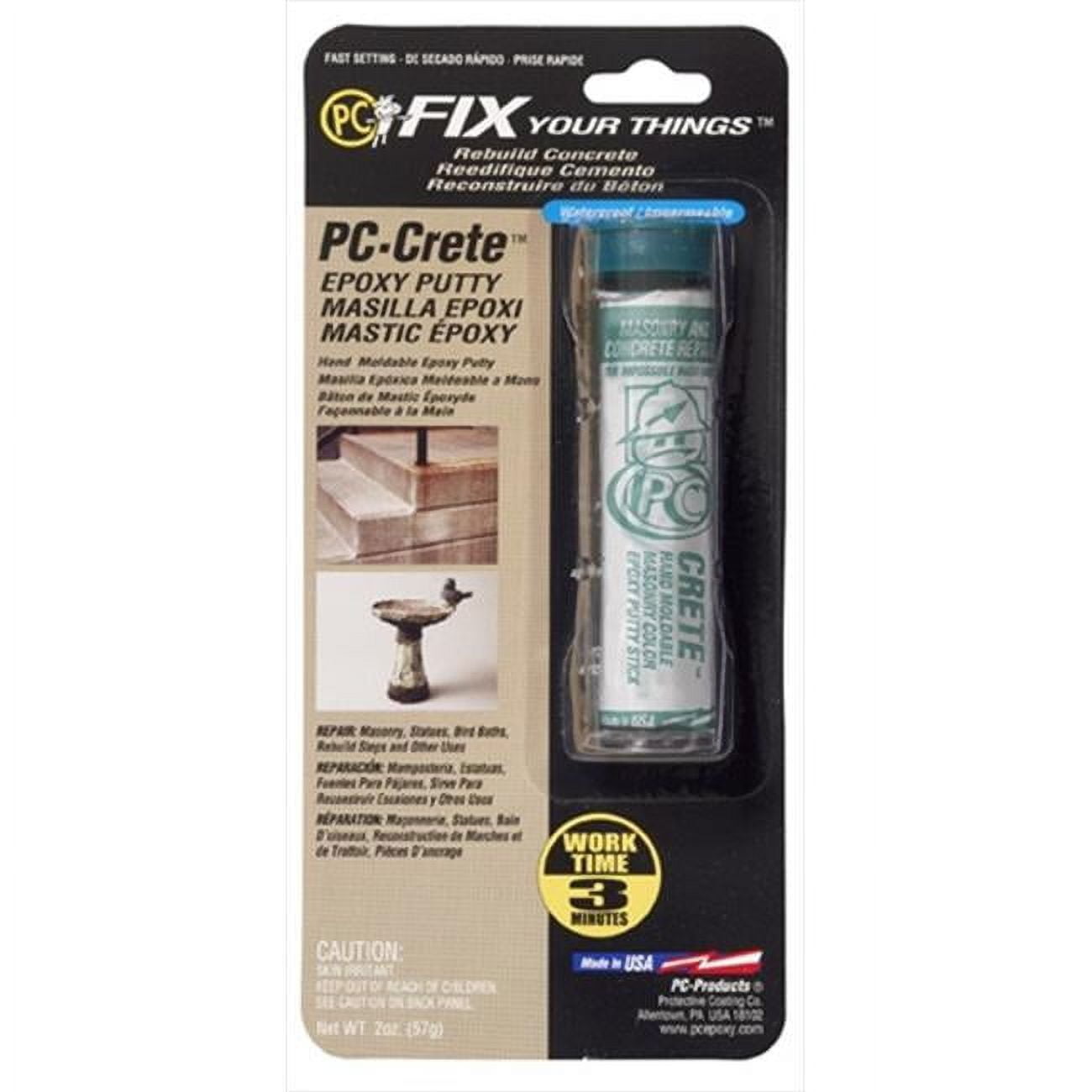 Crete Putty Epoxy - Gray - 2 Oz - Walmart.com