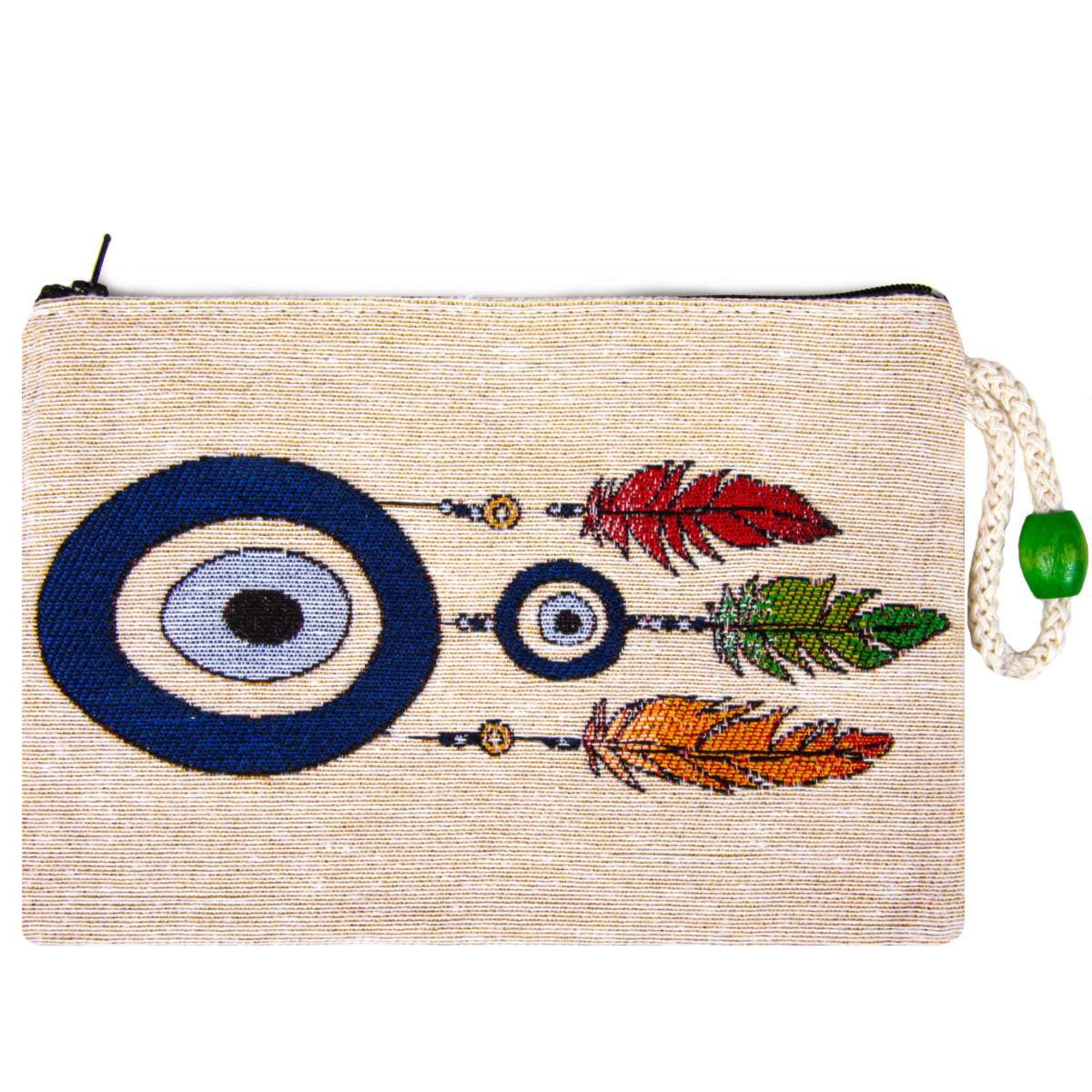 Crete Trading Inc Authentic Tapestry Evil Eye Pattern Wallet - Walmart.com