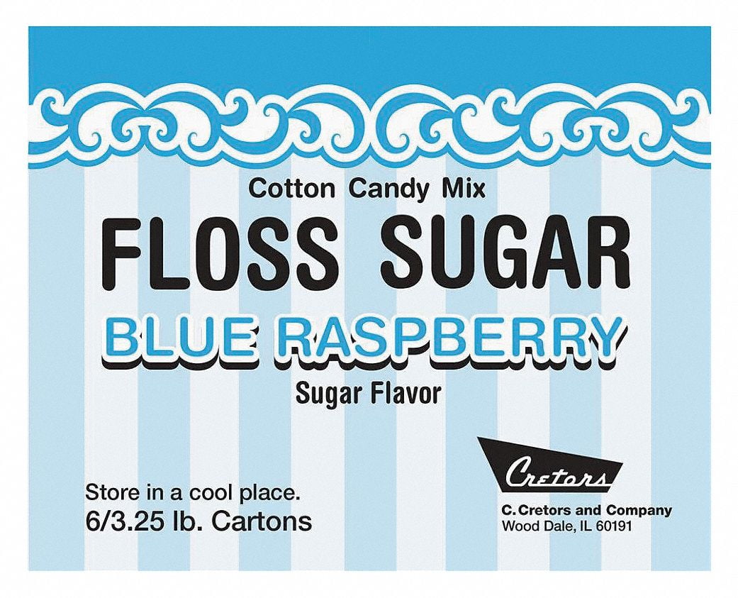 Cretors Cotton Candy Blue Raspberry Mix,PK6 7409-RA - Walmart.com