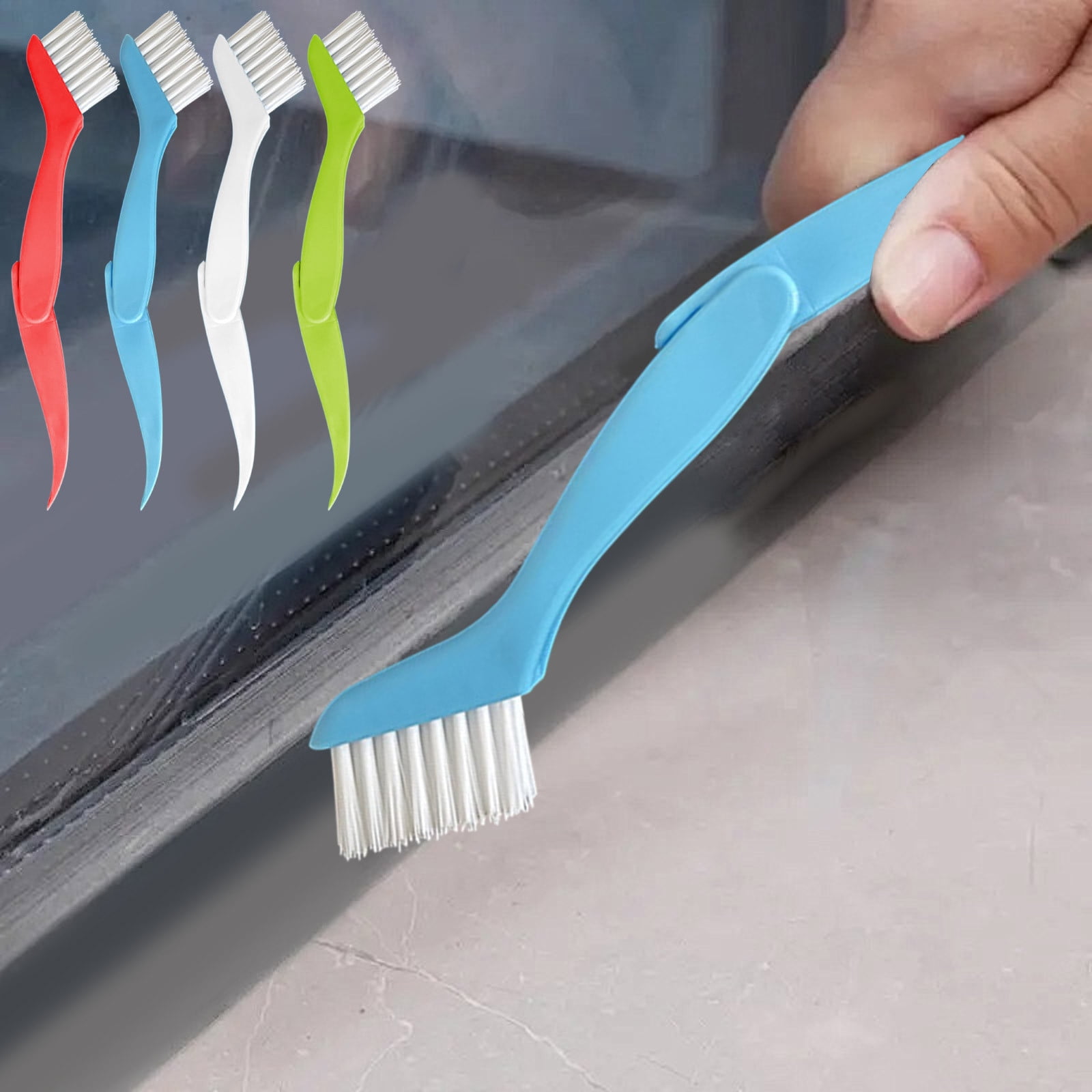 Crevice Cleaning Brush, Multi-Surpose Bottle Brush, Ergonomic Handle ...