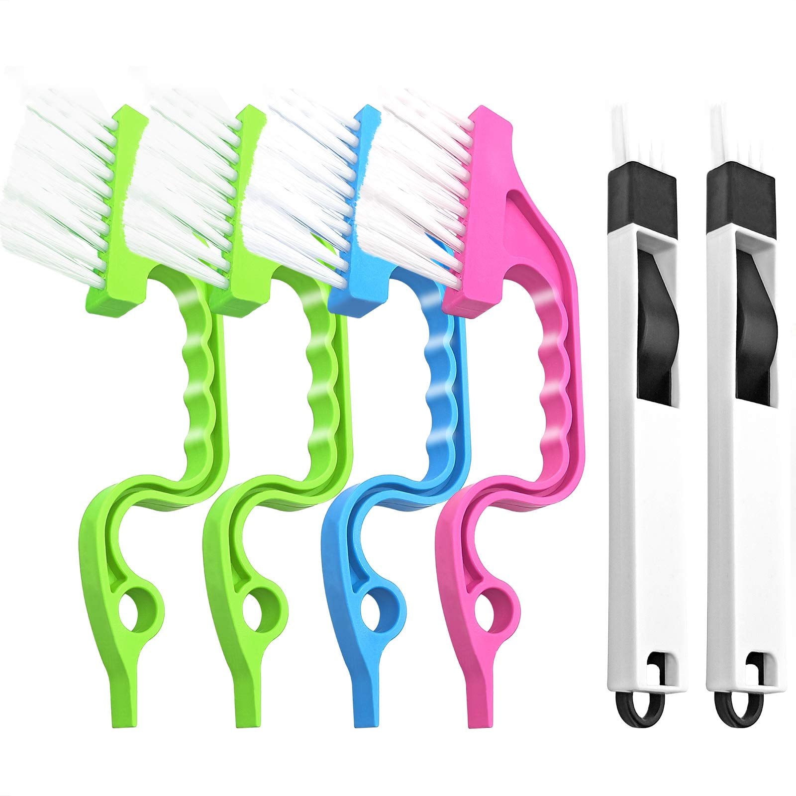 Crevice Gap Cleaning Brush SAF21 Tool, 6pcs Hand-held Groove Gap ...