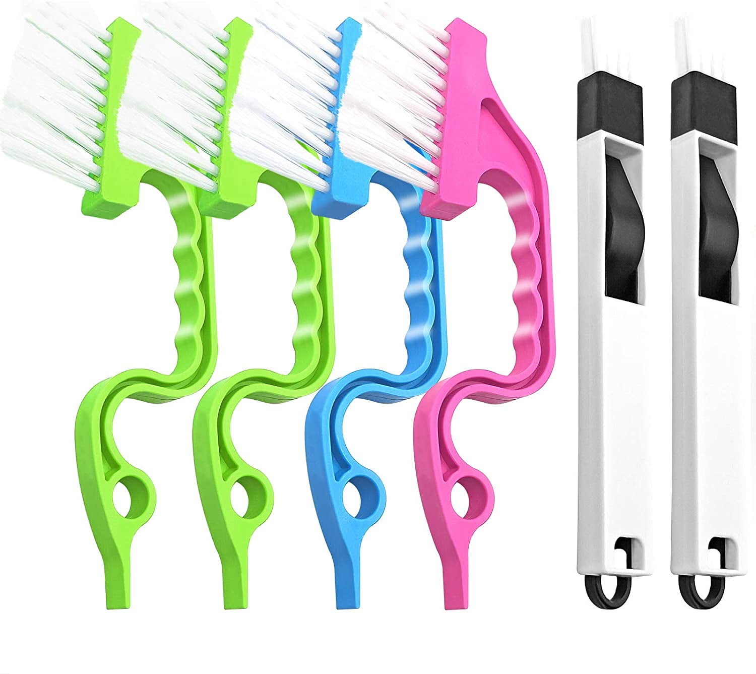 Crevice Gap Cleaning Brush Tool, 6pcs Hand-held Groove Gap Cleaning ...