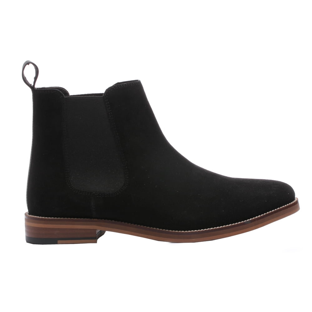 Crevo Mens Denham Round Toe Chelsea Ankle Boots - Walmart.com