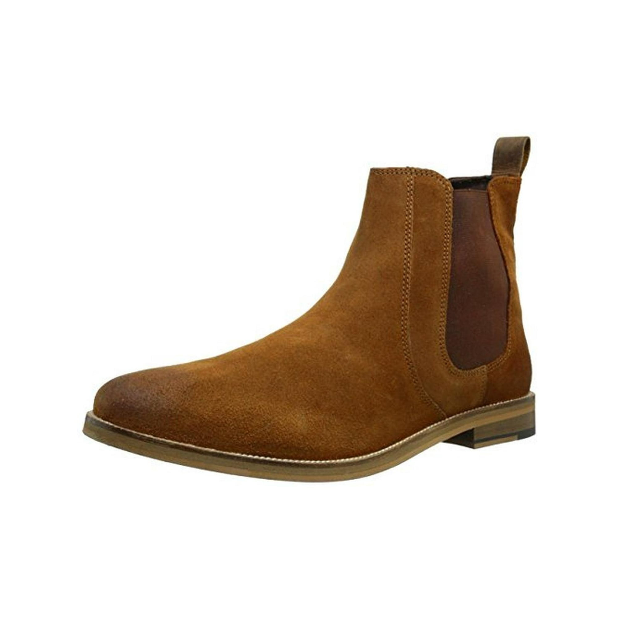 Crevo Mens Denham Round Toe Chelsea Ankle Boots - Walmart.com