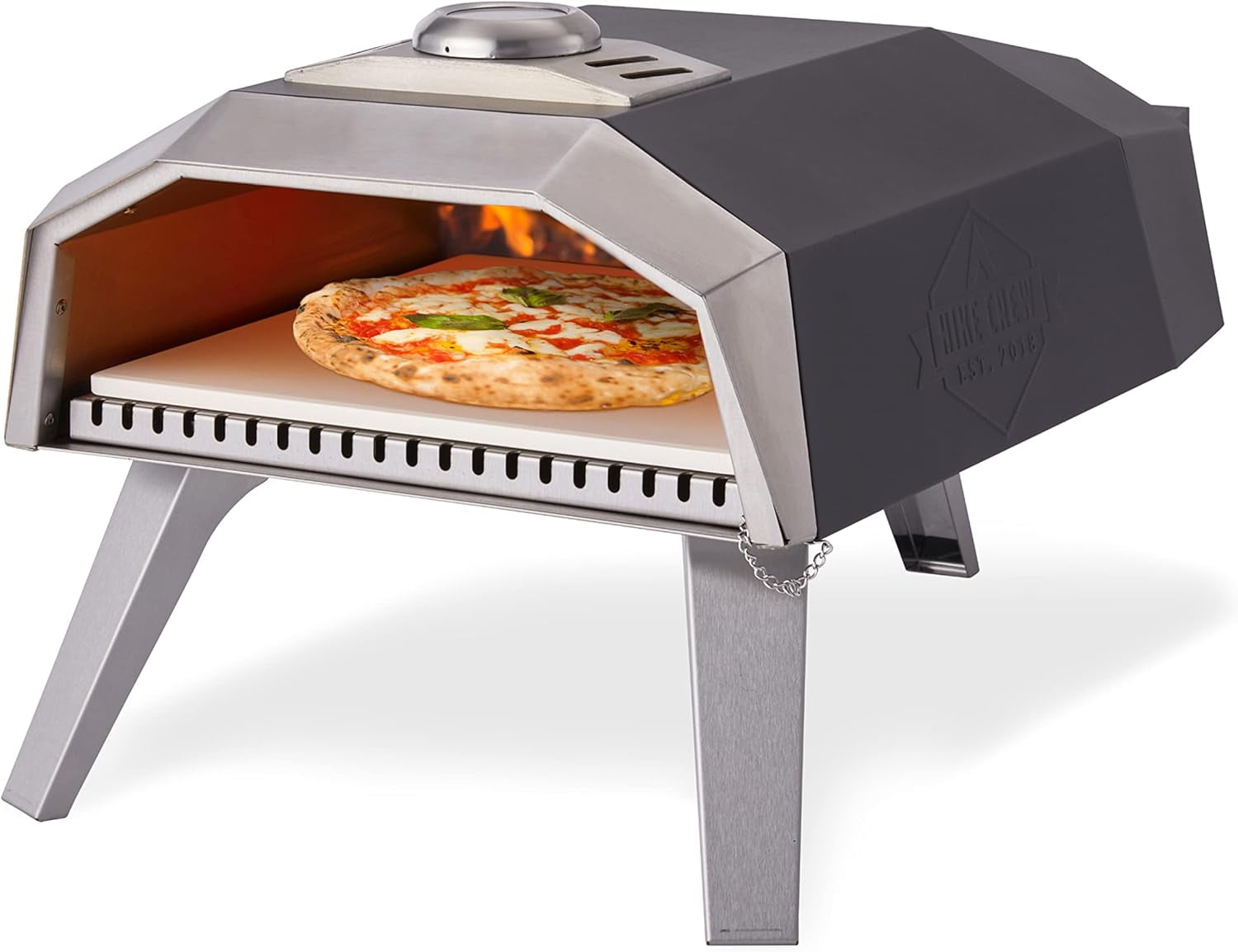 Crew 12” Outdoor Propane Pizza Oven | Compact, Portable Personal Pizza ...