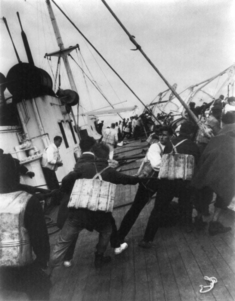 Crew And Passengers On The Sinking S. S. Vestris History (24 x 36 ...