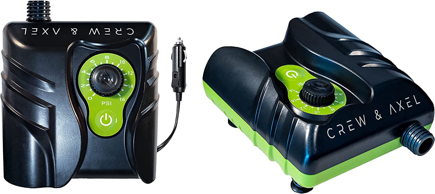 Crew & Axel Electric Paddle Board Pump, Portable High Pressure Air ...
