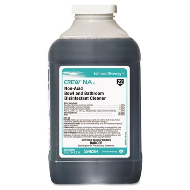 Crew Na Sc Non-Acid Bowl & Bathroom Disinfectant Cleaner - Blue - 2.5 ...