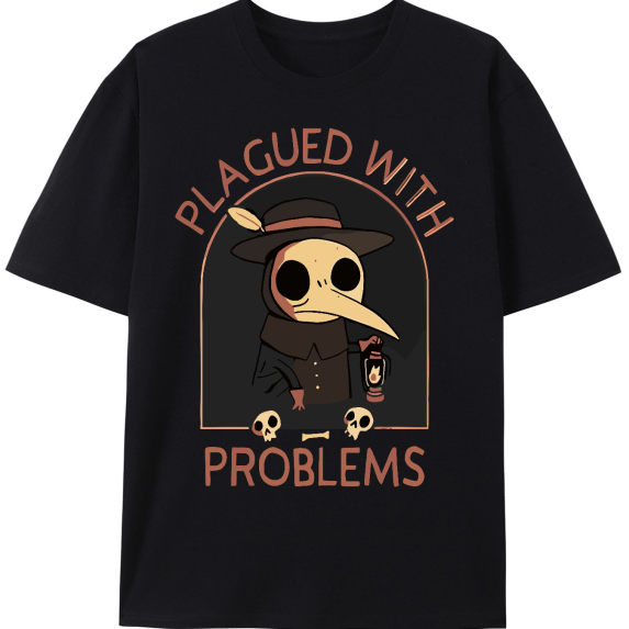 [Crew Neck Cartoon T-shirt] Comfortable Cartoon Print Men's Short ...