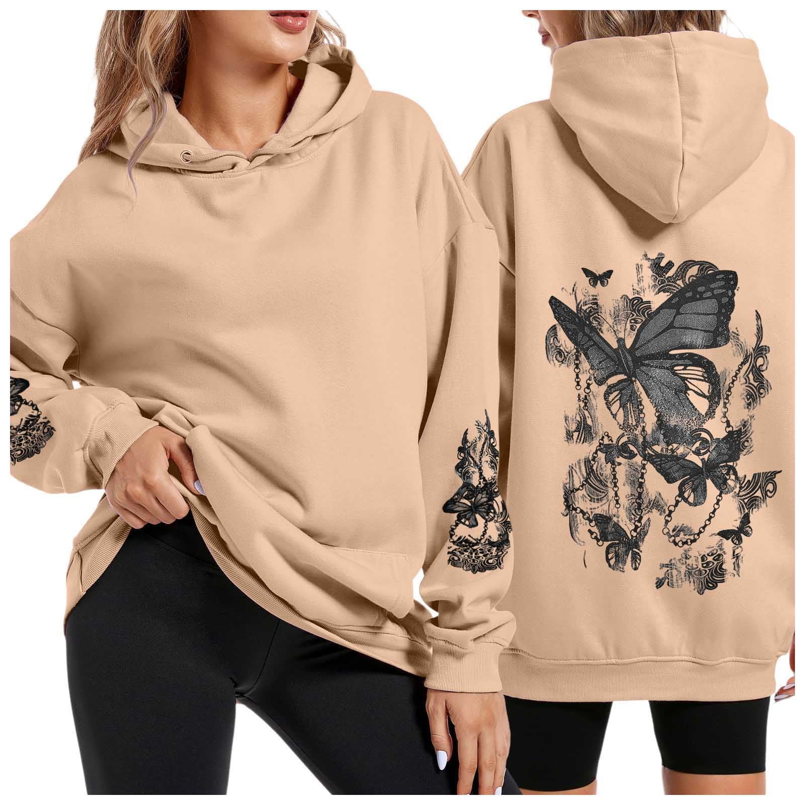 Crew Neck Sweatshirt Fashionable Hoodies And Sweatshirts With ...