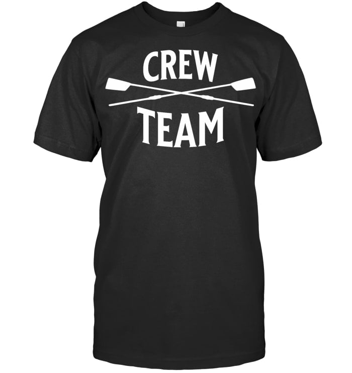 Crew Rowing Team Sculling Style Crossed Oars Crew T Shirt - Walmart.com