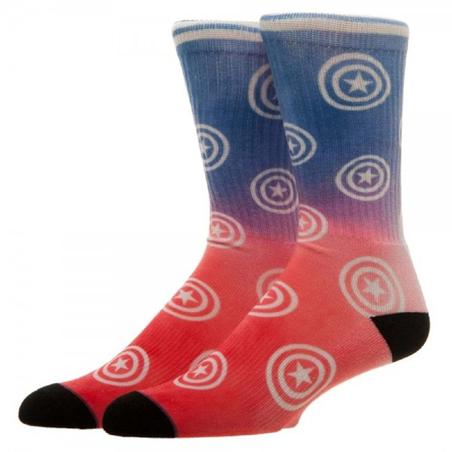 Crew Sock - Marvel - Ombre New Licensed cq4tmbmvu - Walmart.com