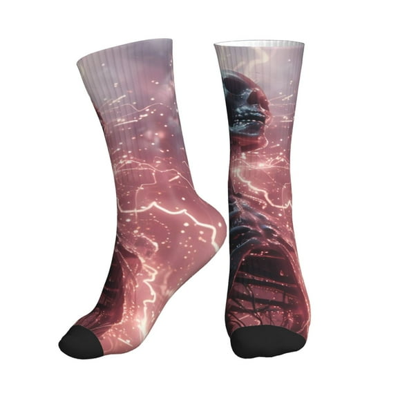 Crew Socks for Women Men Athletic - Colorful Rainbow Hammerhead Shark ...