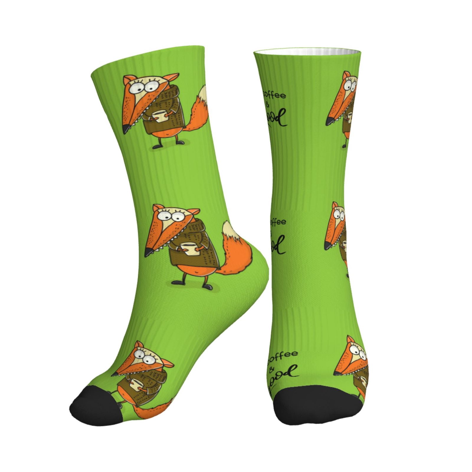 Crew Socks for Women Men Drink Coffee And Do Good Athletic Calf Socks ...
