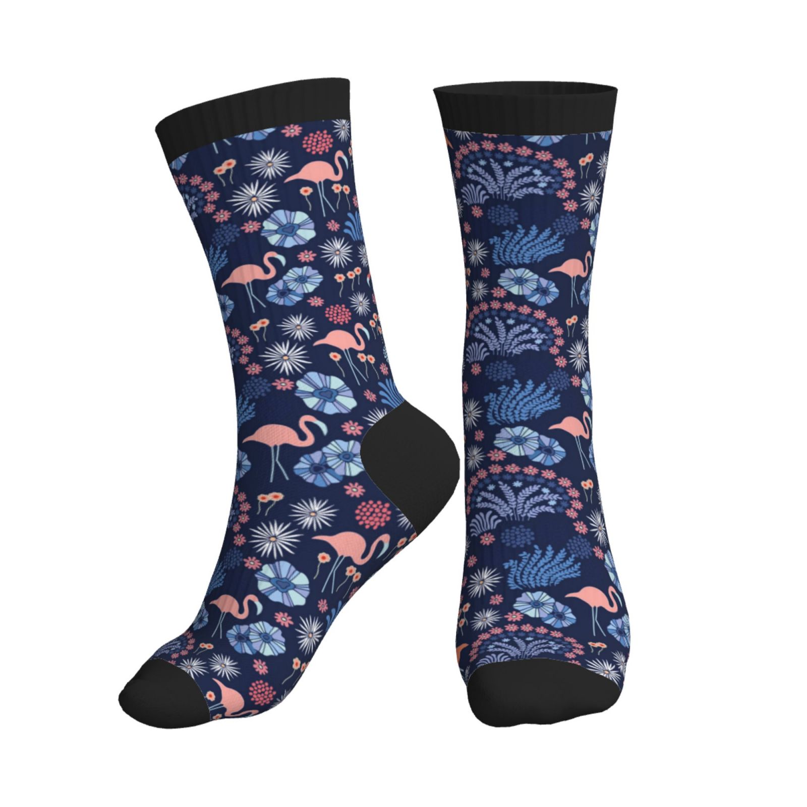 Crew Socks for Women Men - stork blue Athletic Running Socks Breathable ...