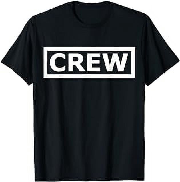 Crew logo T-Shirt - Walmart.com