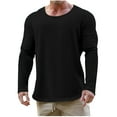 Crewneck Sweatshirts for Men No Hood Long Sleeve Shirts Mens Casual ...