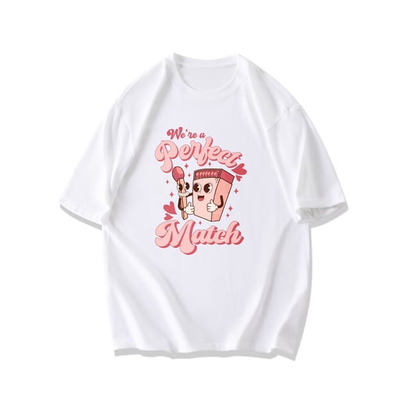 Crewneck T Shirt Black Makeup Brush And Foundation Bottle Perfect Match ...