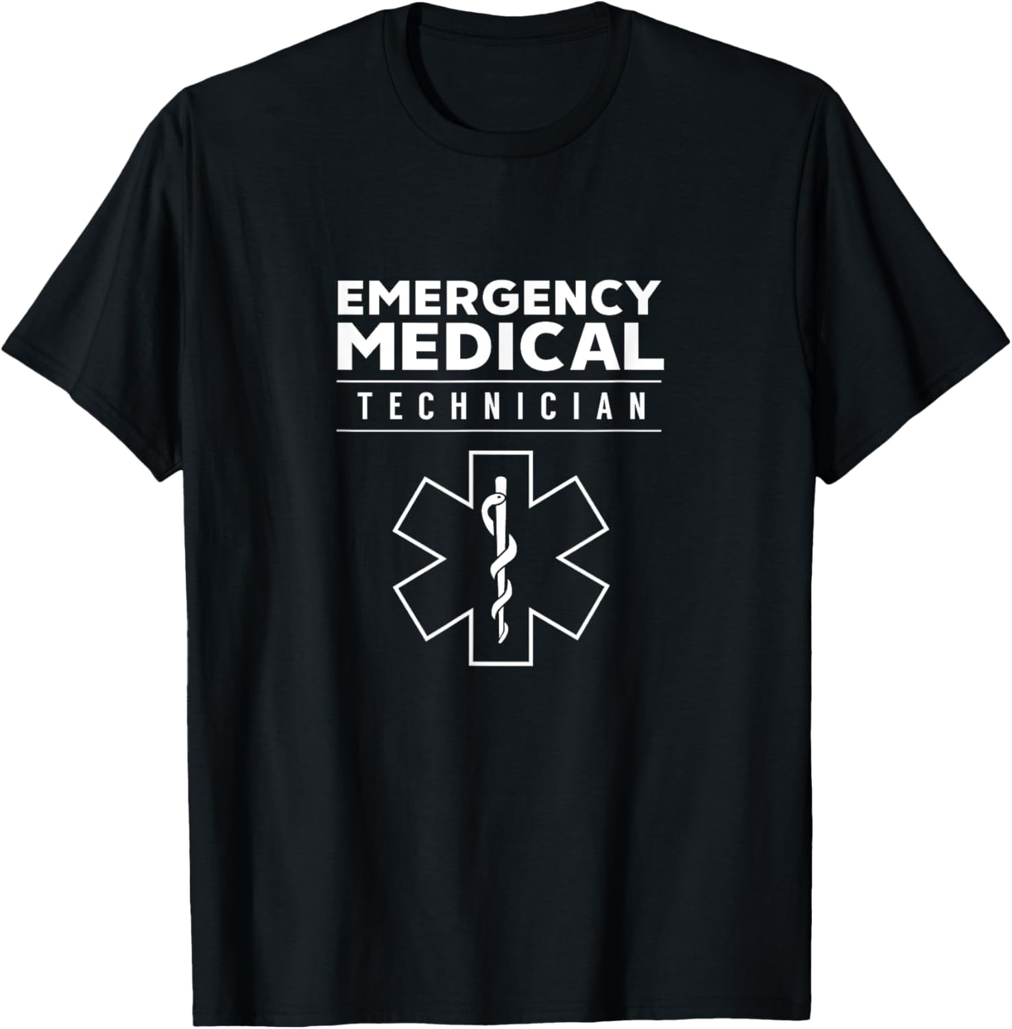 Crewneck Unisex Tee - EMT Services Ambulance Job T-Shirt - Walmart.com