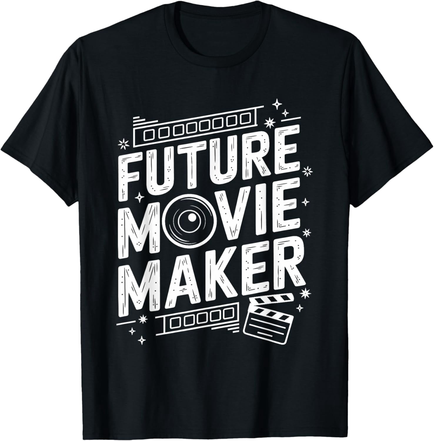 Crewneck Unisex Tee - Future Movie Maker, Film Director Filmmaker ...