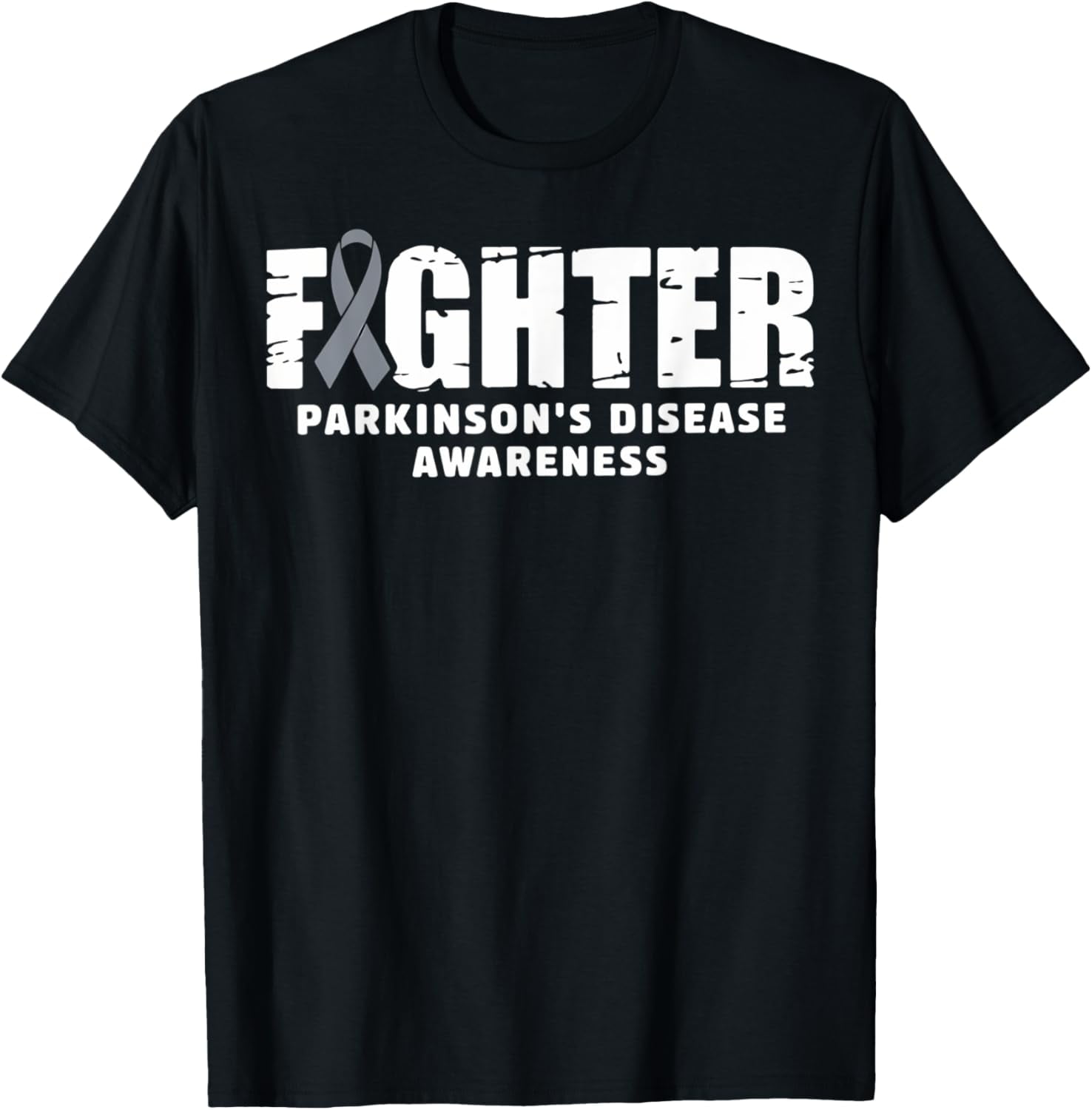 Crewneck Unisex Tee - Parkinson's Disease Awareness - Parkinsons ...