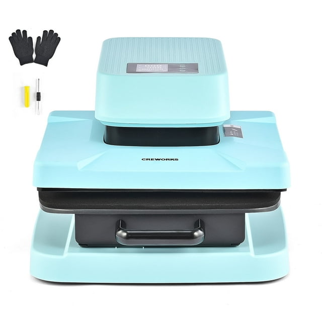 Creworks 15"x15" Auto Heat Press Machine for Transfer Vinyl Sublimation ...