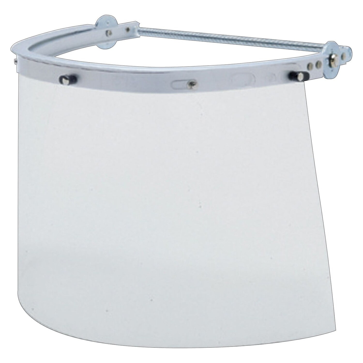 Universal Faceshield, Clear, 15.5 in L, 10 in H, PETG, Uncoated ...