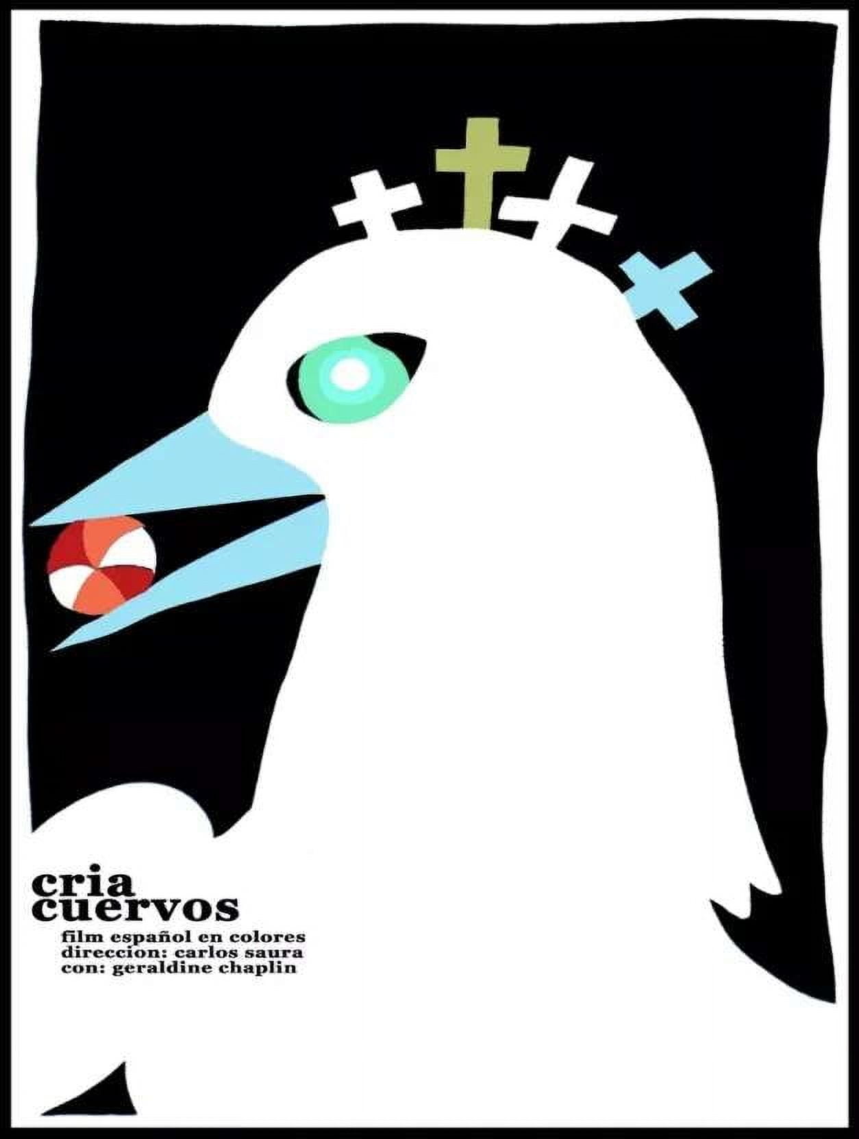 Cria Cuervos Decorative Film Poster. FIne Graphic Art. Wall Interior ...