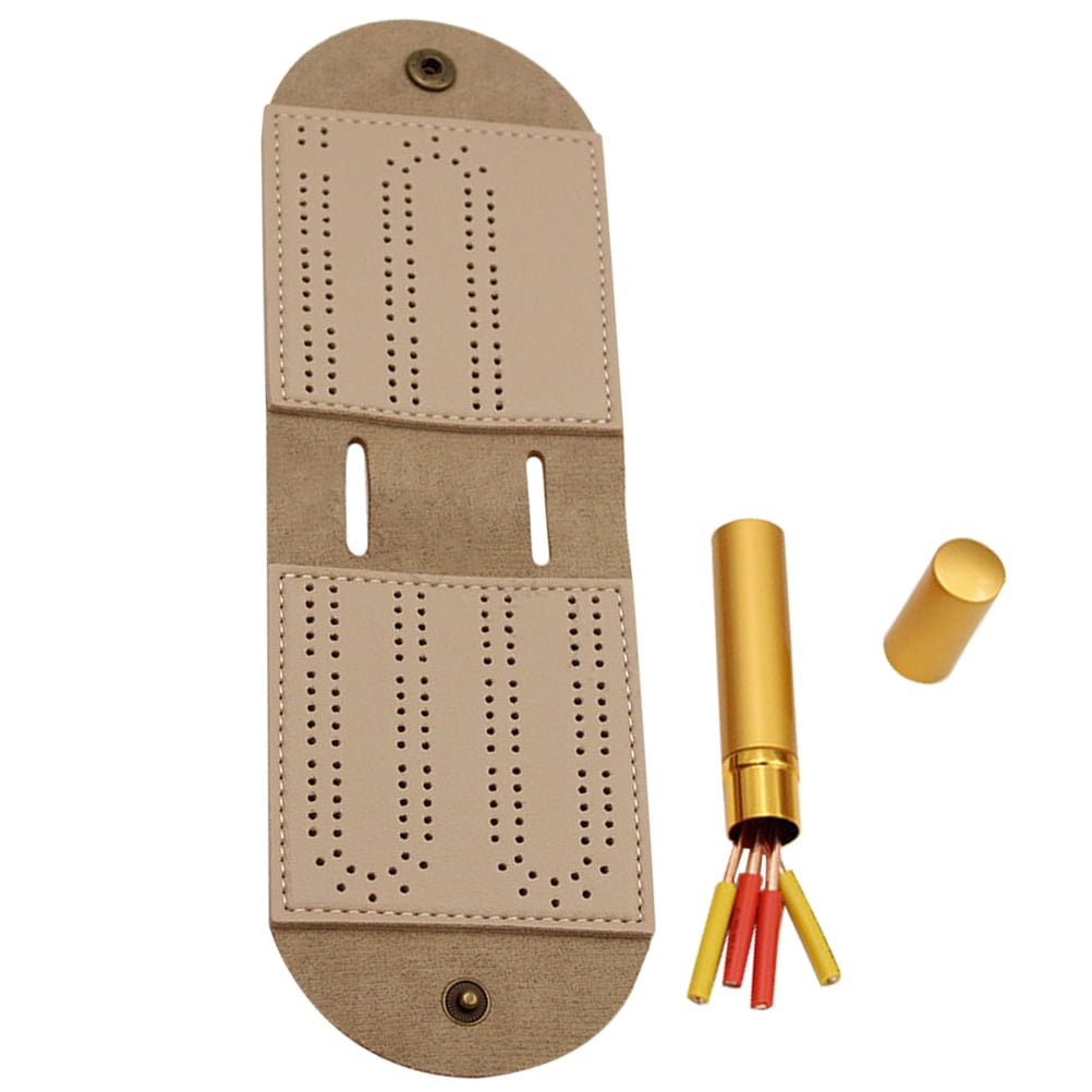Crib Board Travel Cribbage Games Multifunction Portable Accessories ...