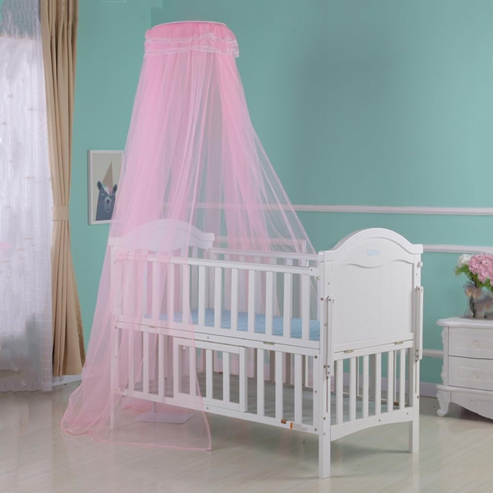 Crib Mosquito Net Baby Bed Dome Cots Mosquito Netting Toddler Bed Crib ...