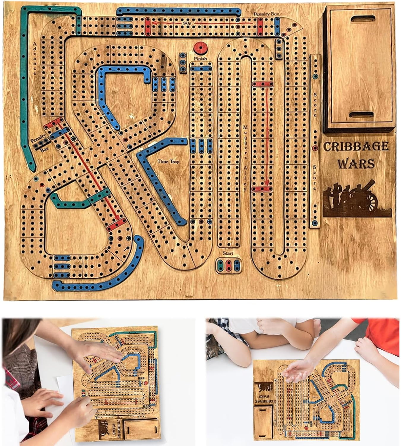 Cribbage Wars Board Game, Cribbage Wars, Cribbage War Game, 2024 New ...