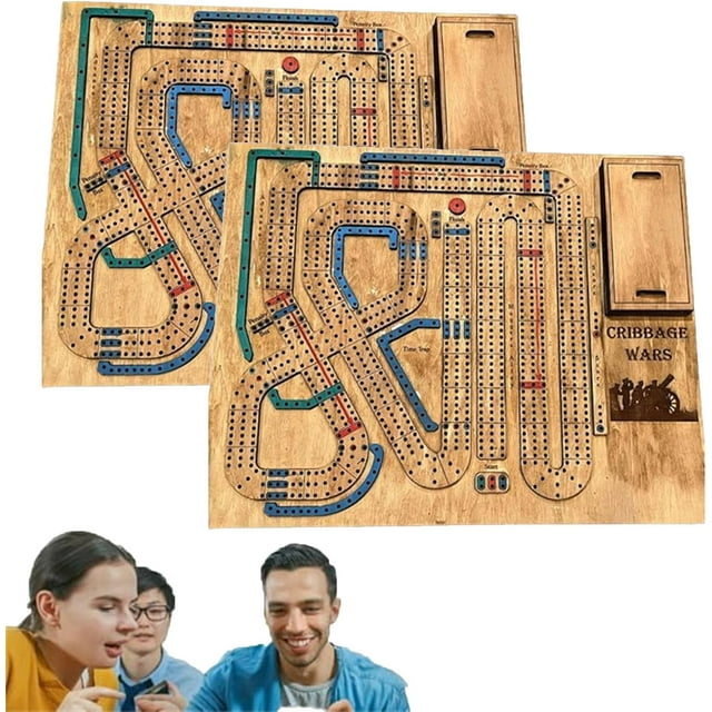 Cribbage Wars Board Game, Cribbage Wars, Cribbage War Game, Cribbage ...