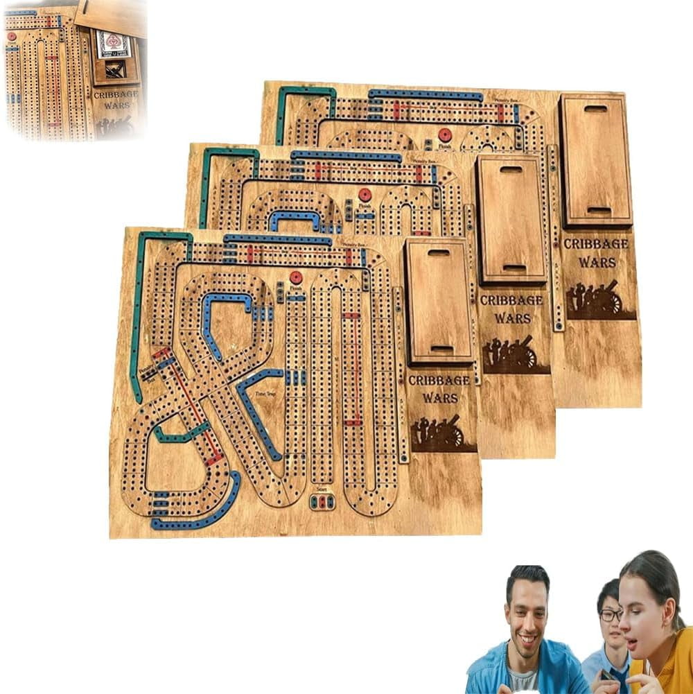 Cribbage Wars Board Game, Cribbage Wars, Cribbage War Game, Cribbage ...