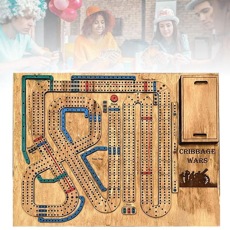 Cribbage Wars Board Game, Cribbage Wars, Cribbage War Game, Cribbage ...