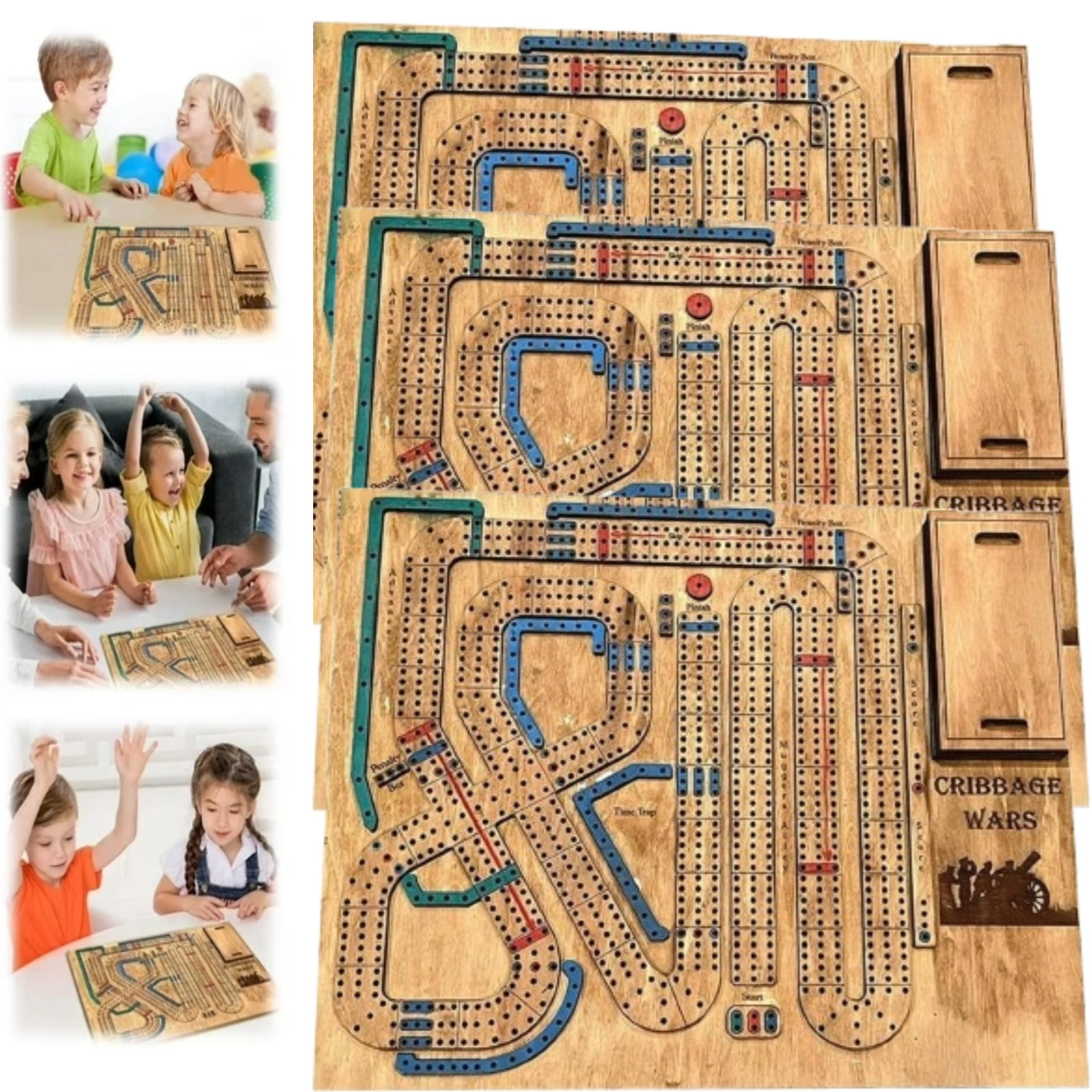 Cribbage Wars Board Game, Cribbage Wars, Cribbage War Game, Cribbage ...