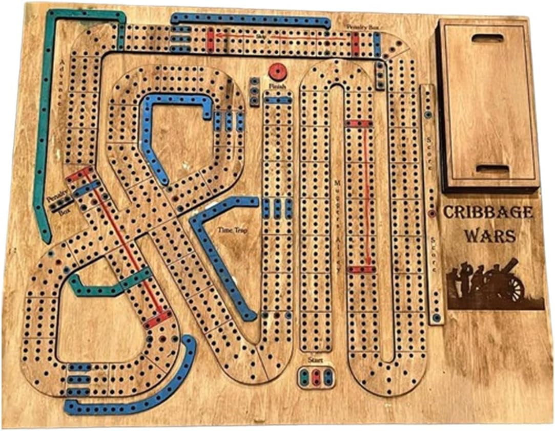 Cribbage Wars Board Game, Cribbage Wars, Cribbage War Game, Cribbage ...