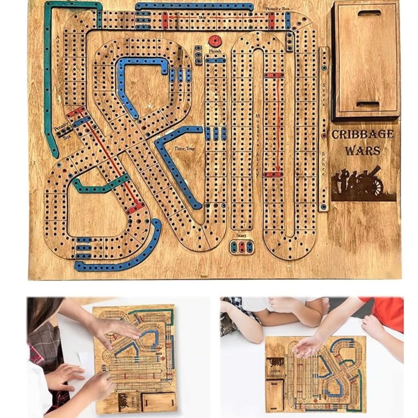 Cribbage Board Template Svg Printable Cribbage Board Templates ...