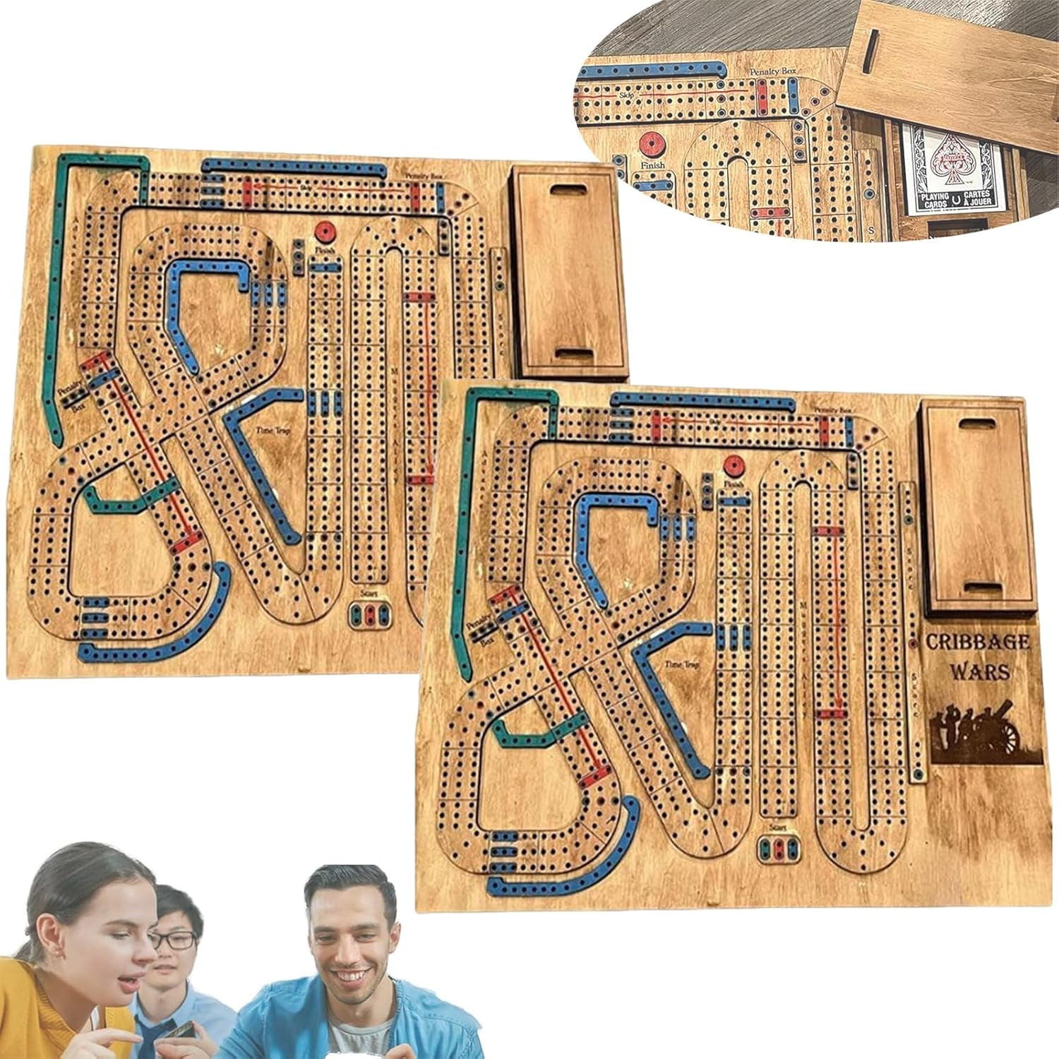 Cribbage Wars Board Game, Cribbage Wars, Cribbage War Game, Cribbage ...