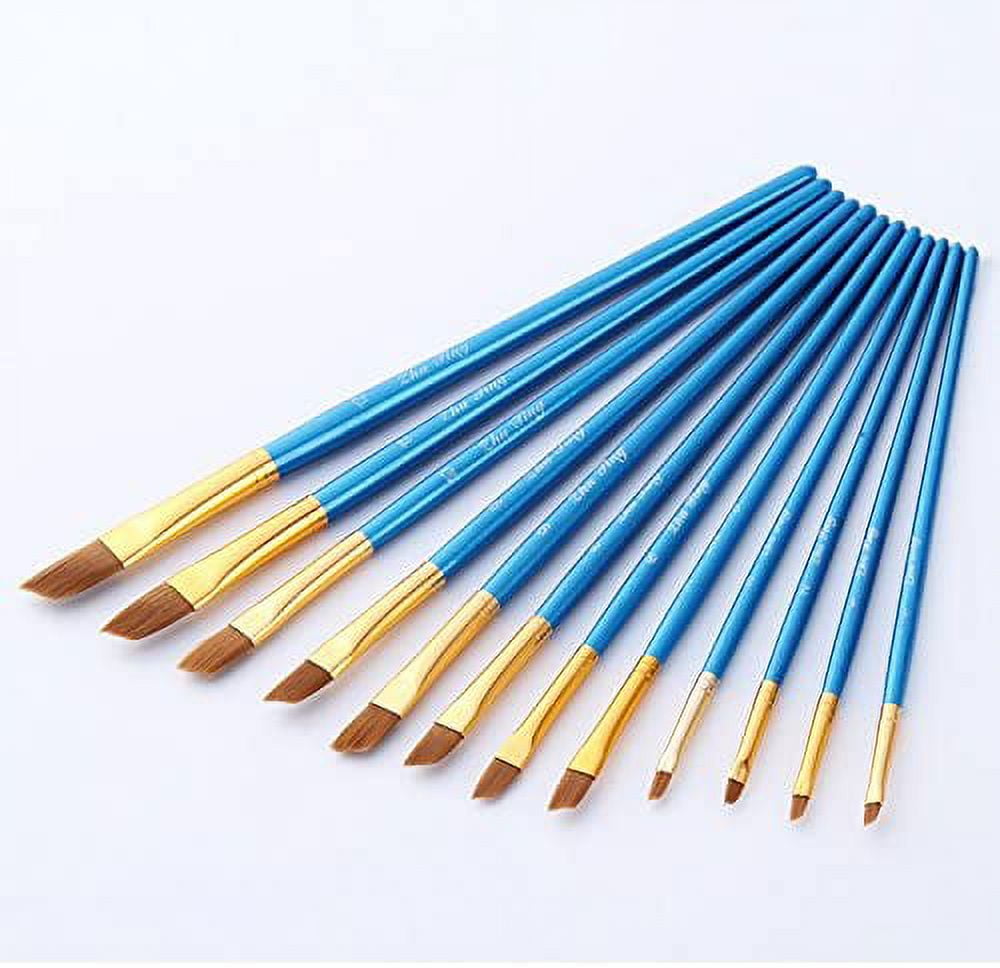 Cribun Watercolor Brushes Paint Brush Set , 12 Artist Paint Brushes ...