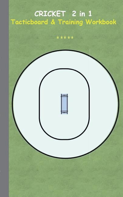 Cricket 2 in 1 Tacticboard and Training Workbook: Tactics/strategies ...