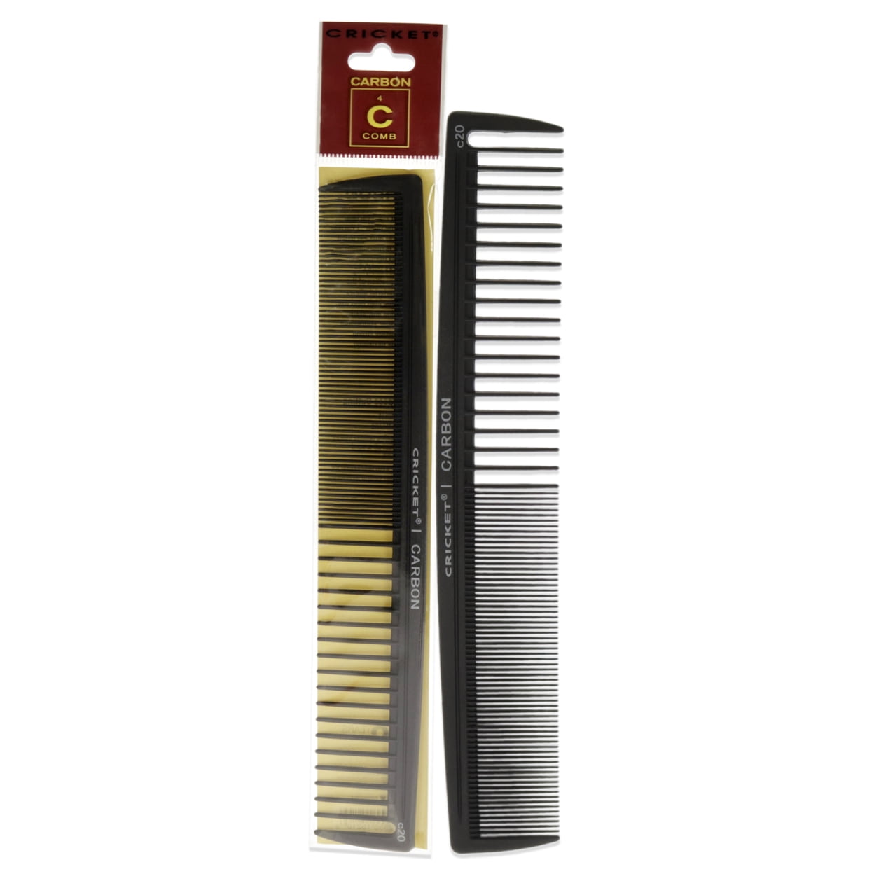 Cricket All Purpose Cutting Carbon Comb - C20 1 Pc Comb - Walmart.com