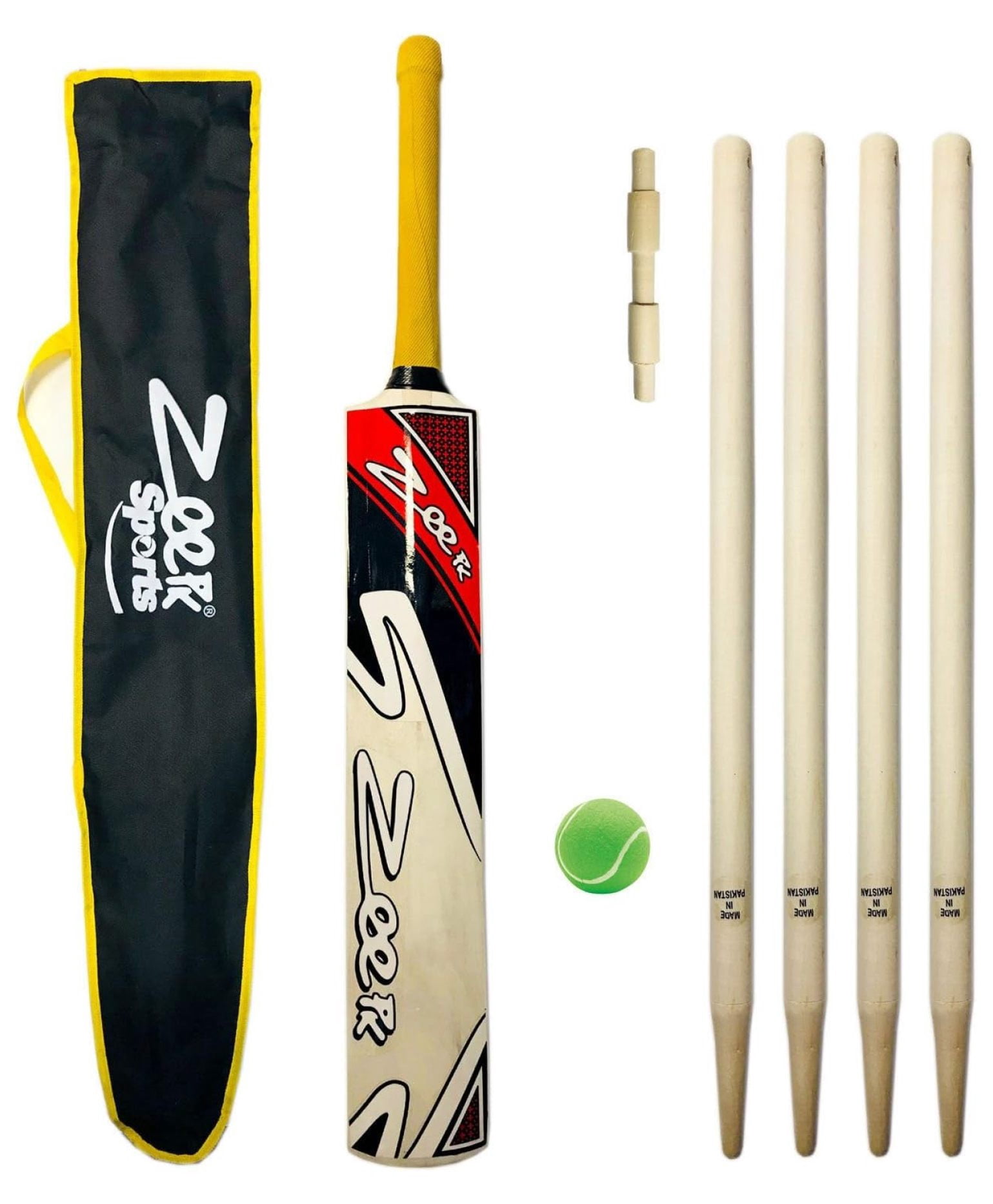 Cricket Bat Kit for Junior Kids Net Practice Tennis Tape Handcrafted ...